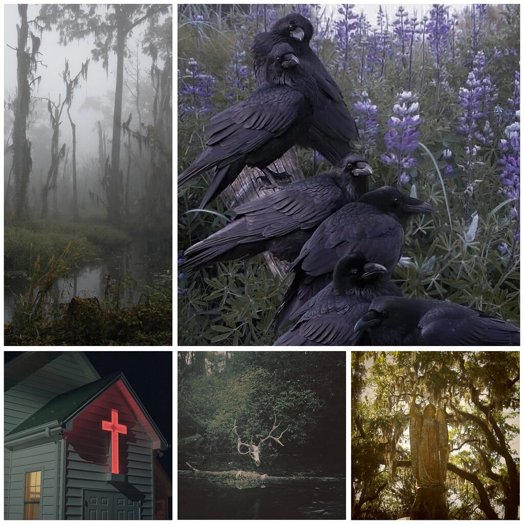Moodboard Y'allternative / Southern Gothic - Girl Names - Nameberry